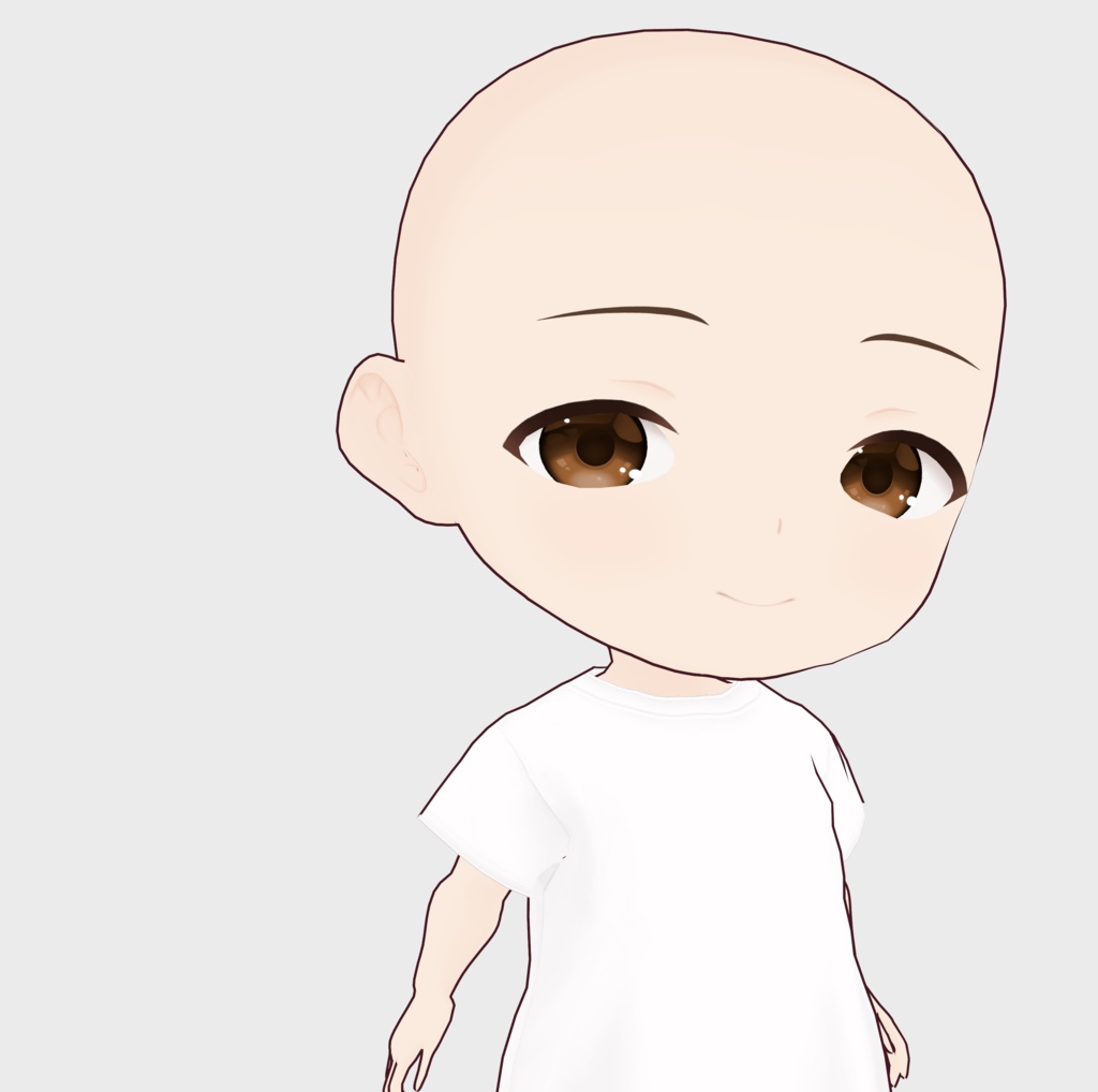 Chibi Female and Male Base Vroid (Stable.Vers) - V.Y Atelier - BOOTH