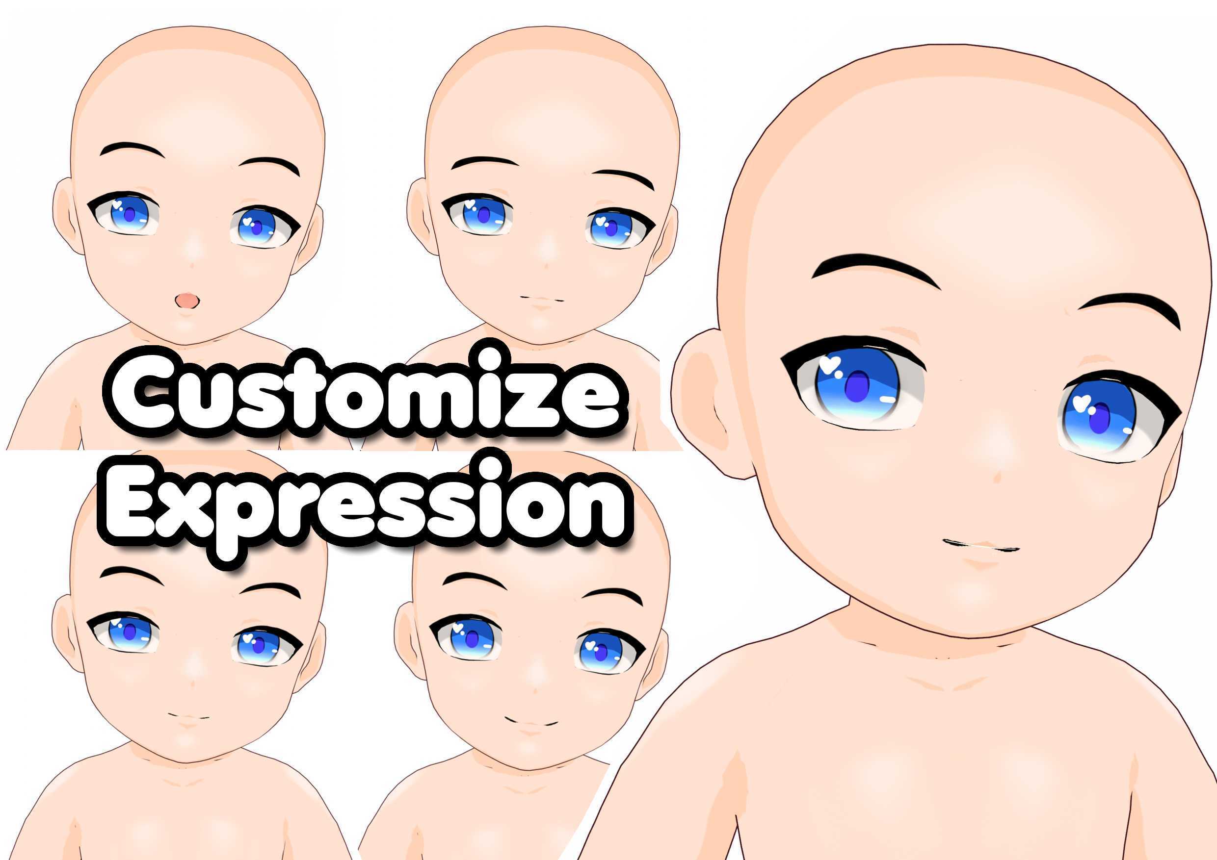 [VROID STUDIO] Chibi Male and Female Base Bodysuit Vers. - V.Y Atelier ...