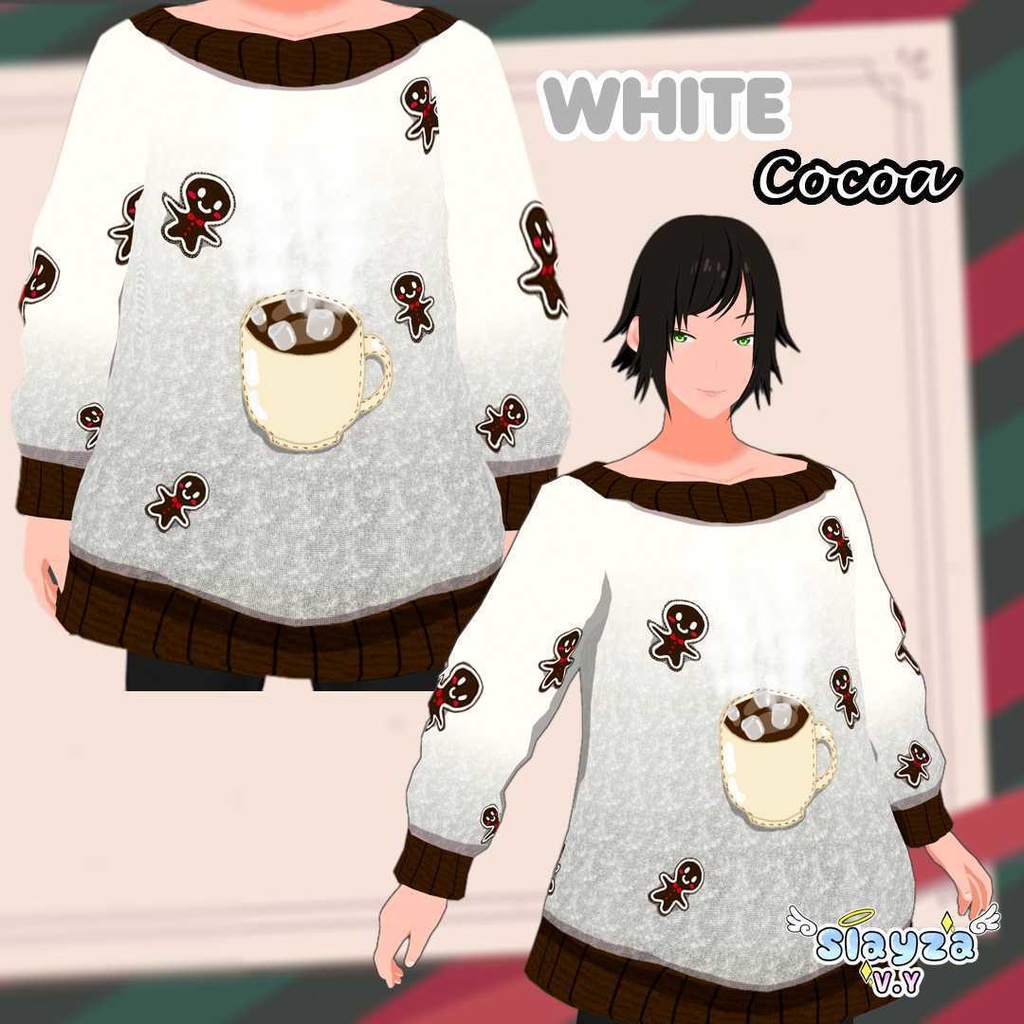 [VROID STABLE VERSION] 1 FREE AVAILABLE + 6 Christmas Ugly Sweater 2022 ...