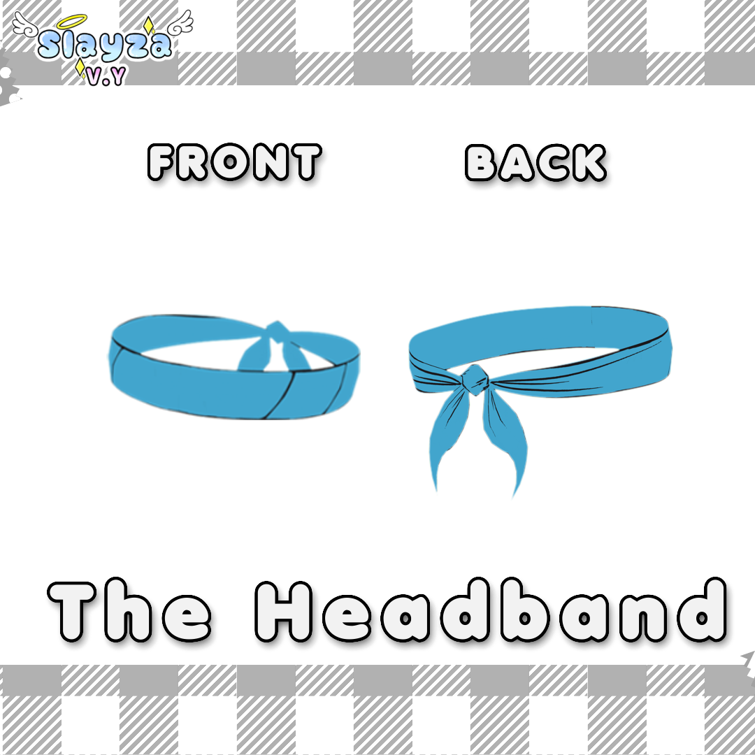 [VROID] 7 Bandana Style Template - V.Y Atelier - BOOTH