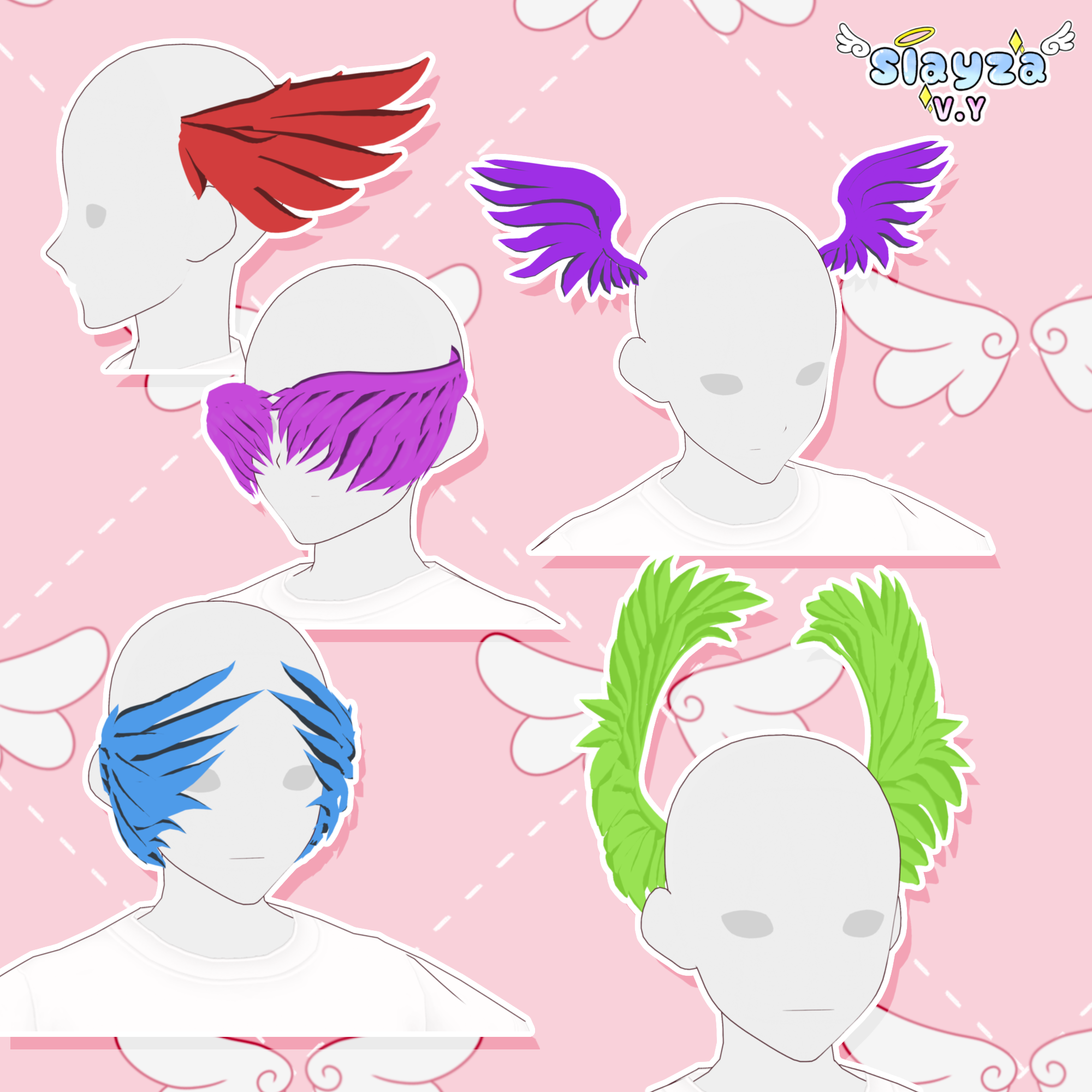 [VROID] Wings Presets Collection 2023 - V.Y Atelier - BOOTH