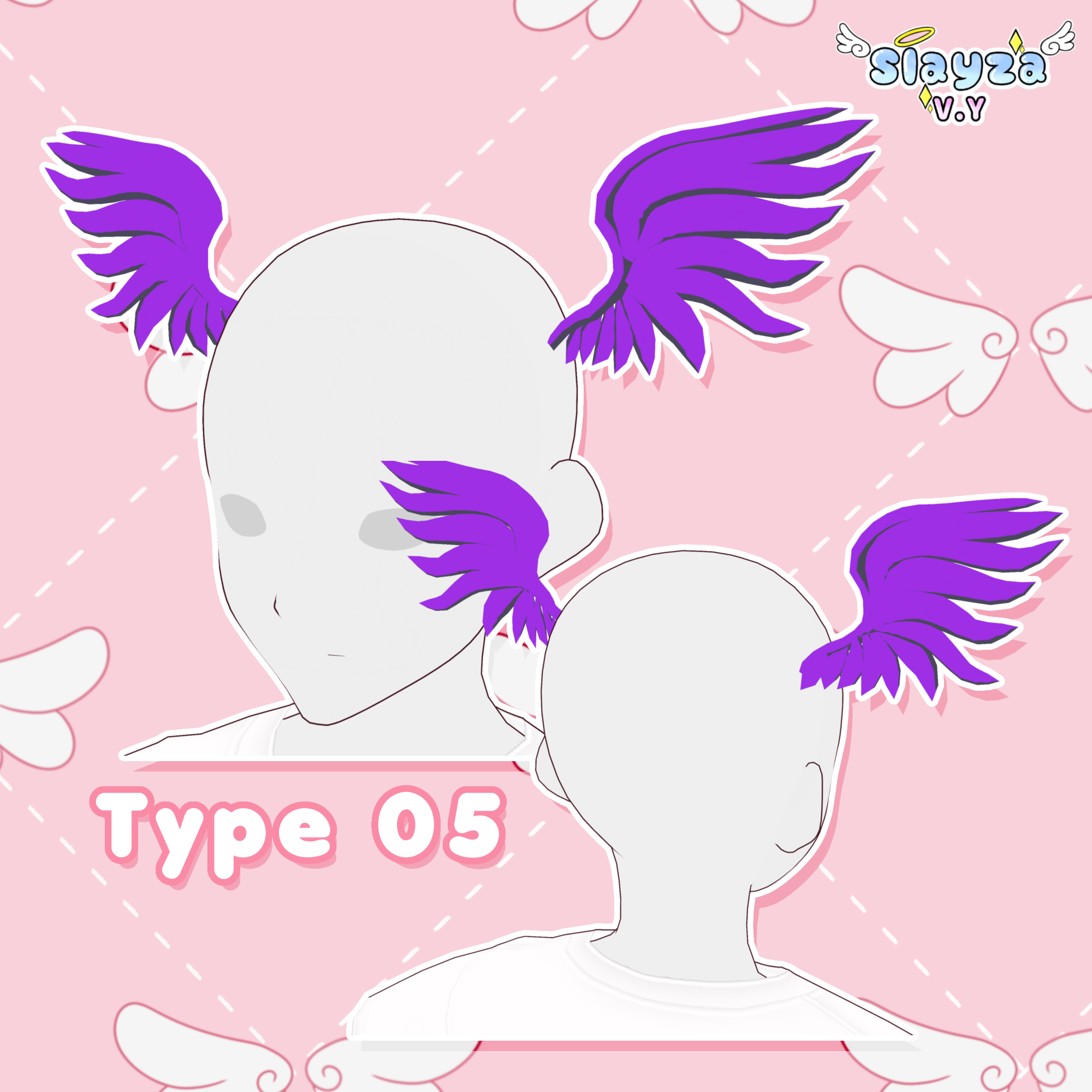 [VROID] Wings Presets Collection 2023 - V.Y Atelier - BOOTH