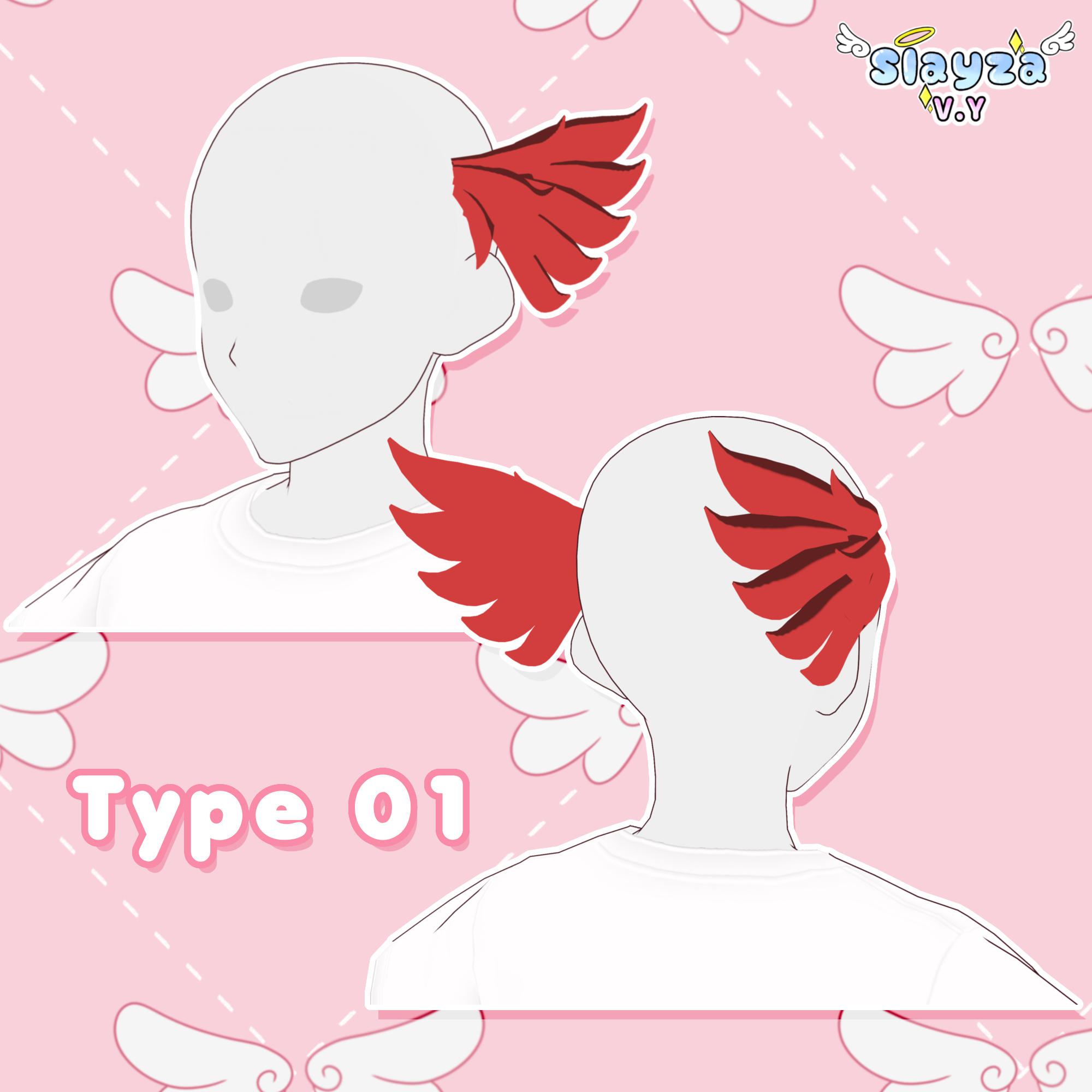 [VROID] Wings Presets Collection 2023 - V.Y Atelier - BOOTH