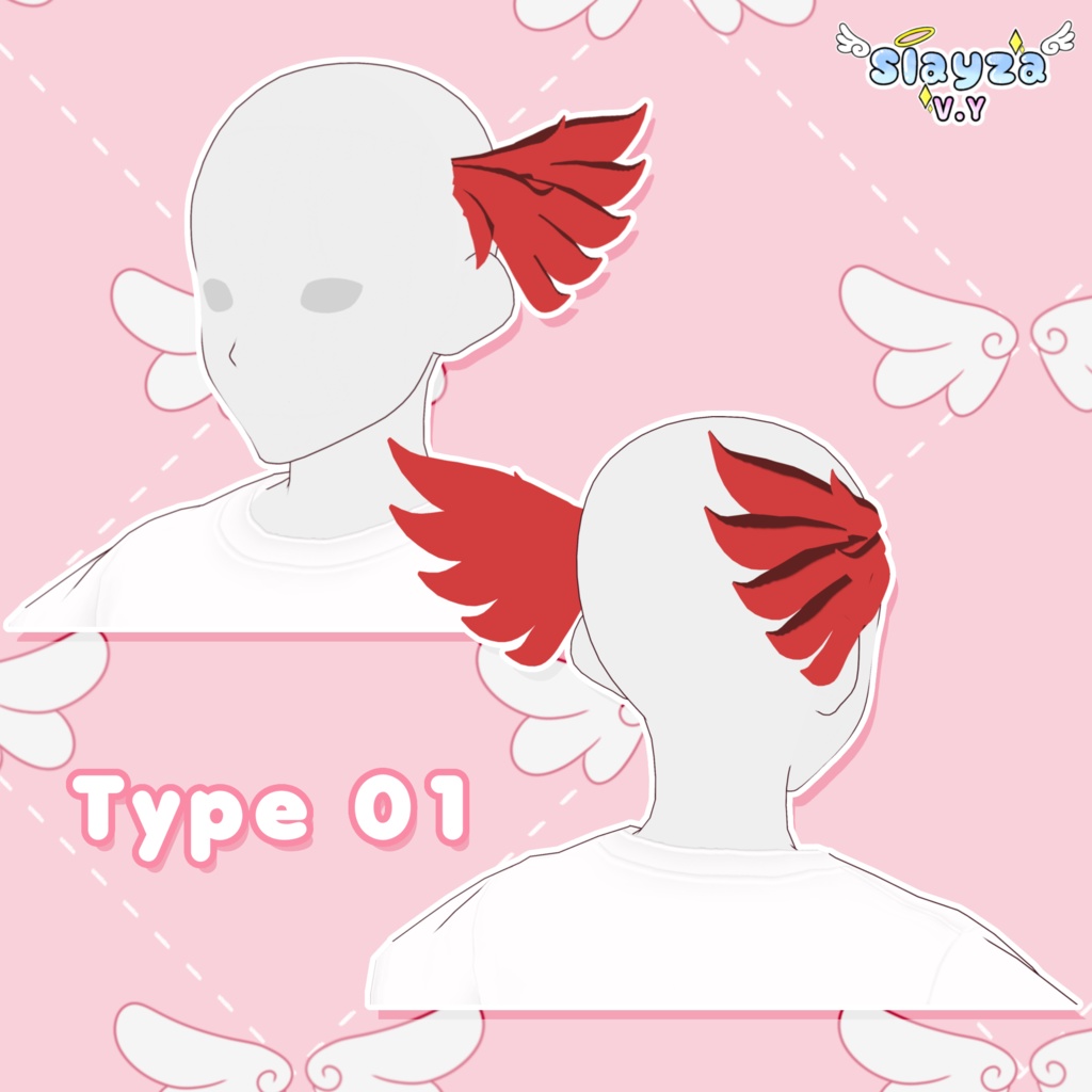 [VROID] Wings Presets Collection 2023 - V.Y Atelier - BOOTH