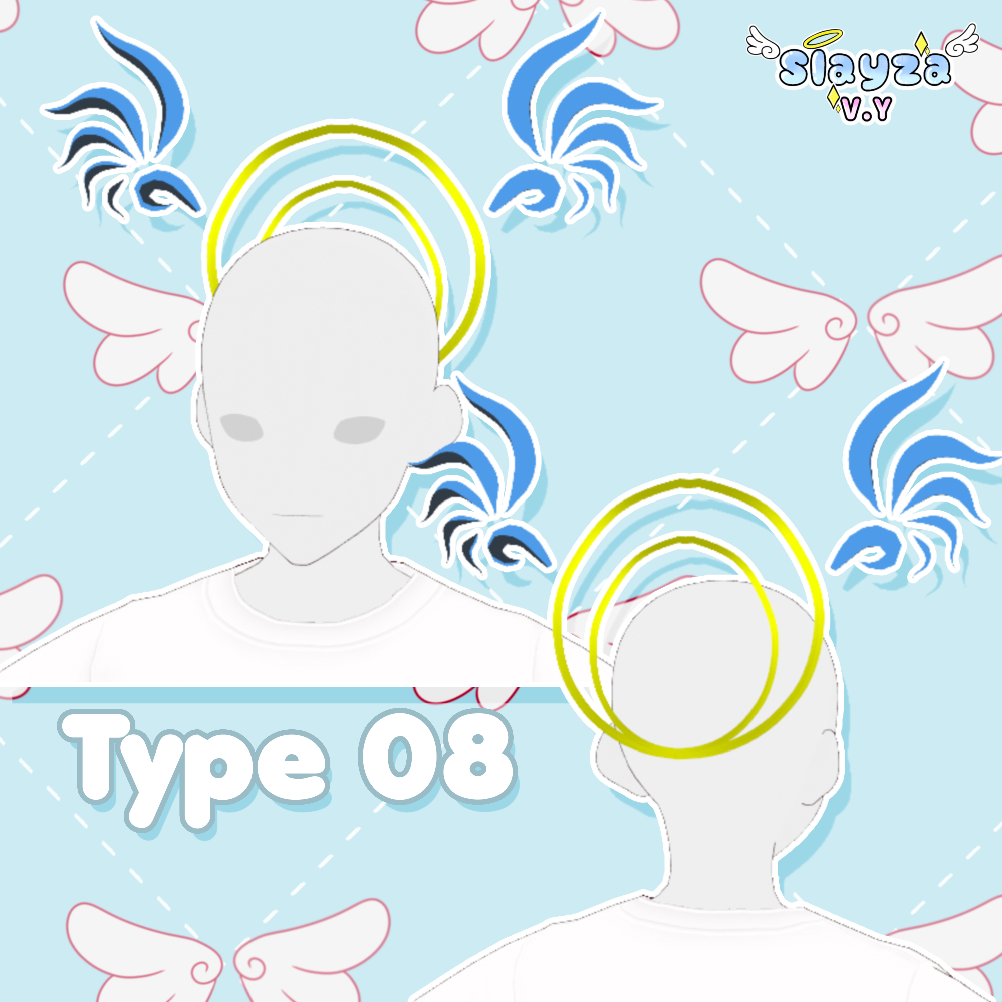 [VROID] Wings Presets Collection 2023 - V.Y Atelier - BOOTH