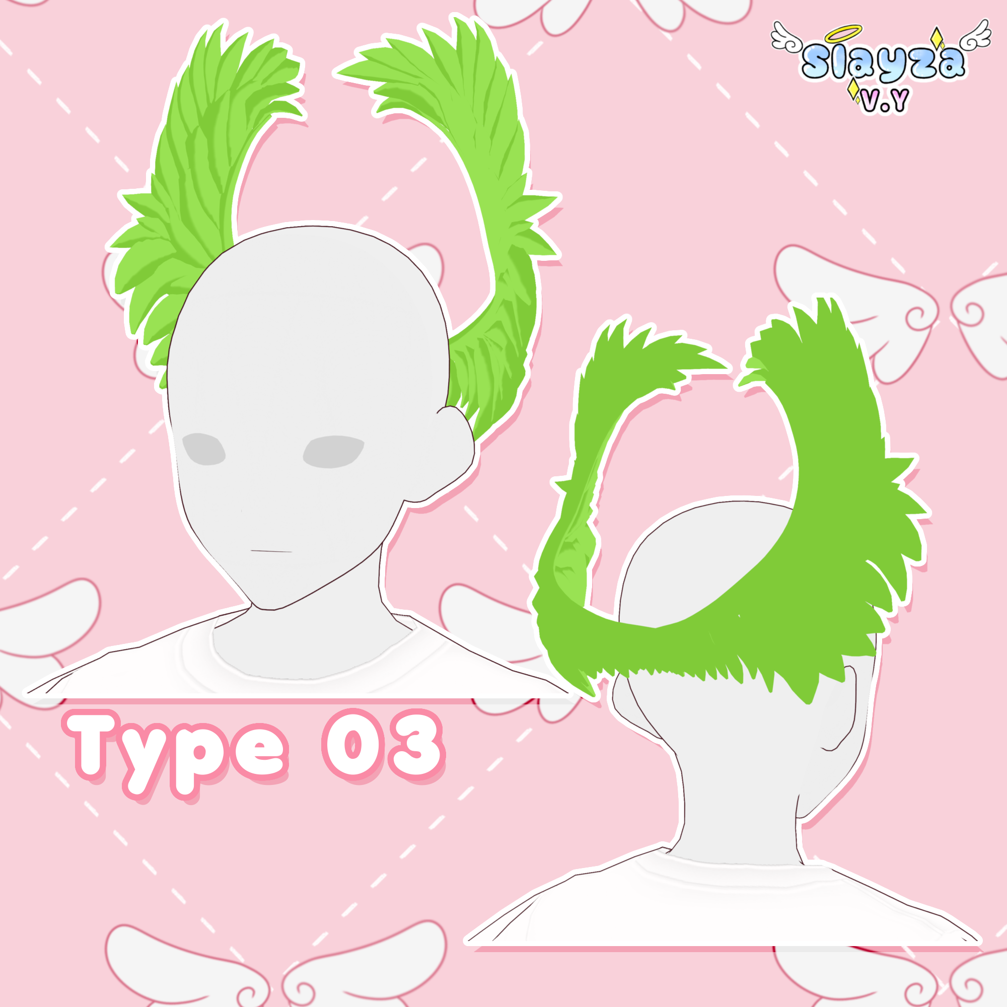 [VROID] Wings Presets Collection 2023 - V.Y Atelier - BOOTH