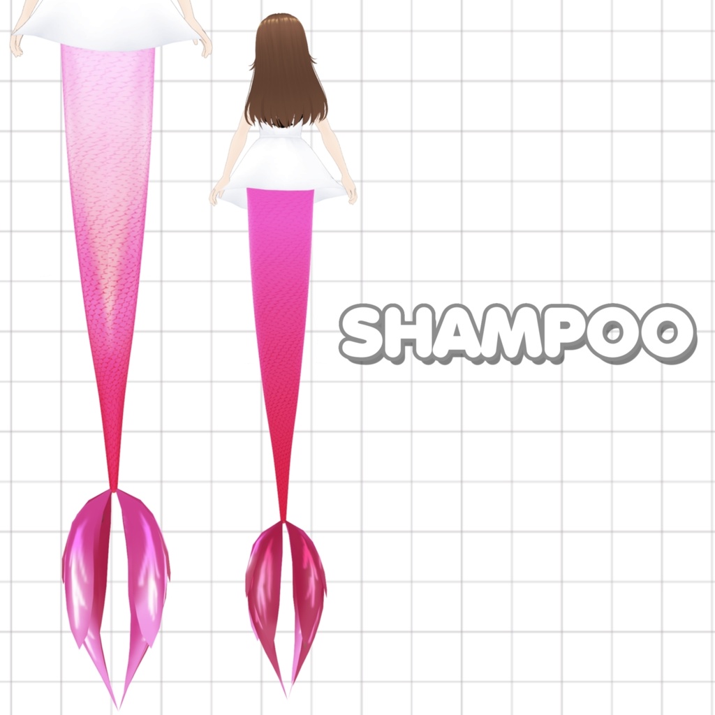 [VROID] (Updated) Mermaid tail TEXTURES AND CUSTOM ITEMS 2026 - V.Y ...