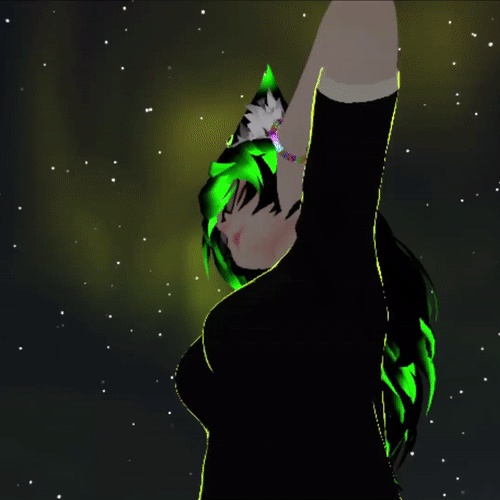 Alien Spring Headband [VRChat] - oblivionvr - BOOTH