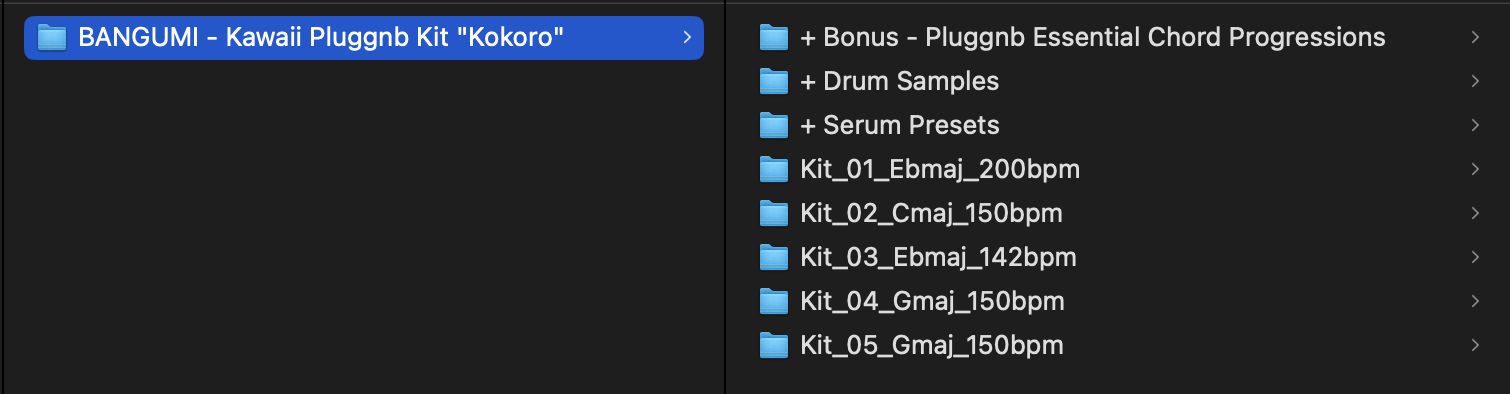 [Serum プリセット] Kawaii Pluggnb Serum Preset Pack - Kokoro - BANGUMI - BOOTH