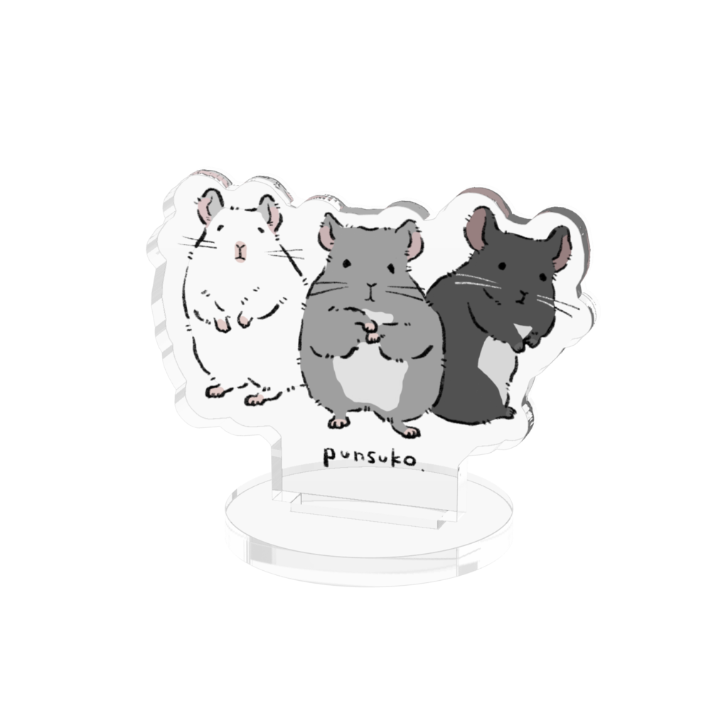 punsuko アクスタ 全3種 - punsuko-shop - BOOTH