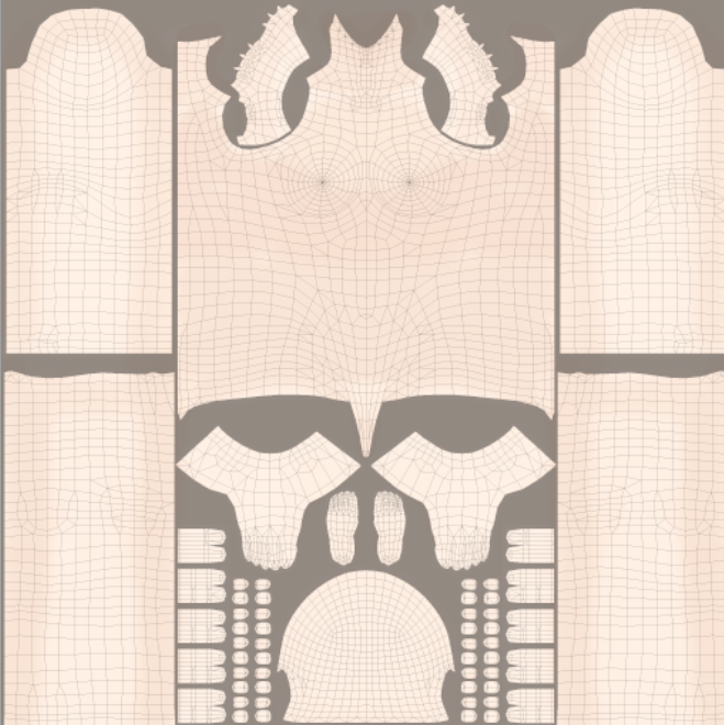 Soft Vroid Skin Texture - kaladriuz - BOOTH