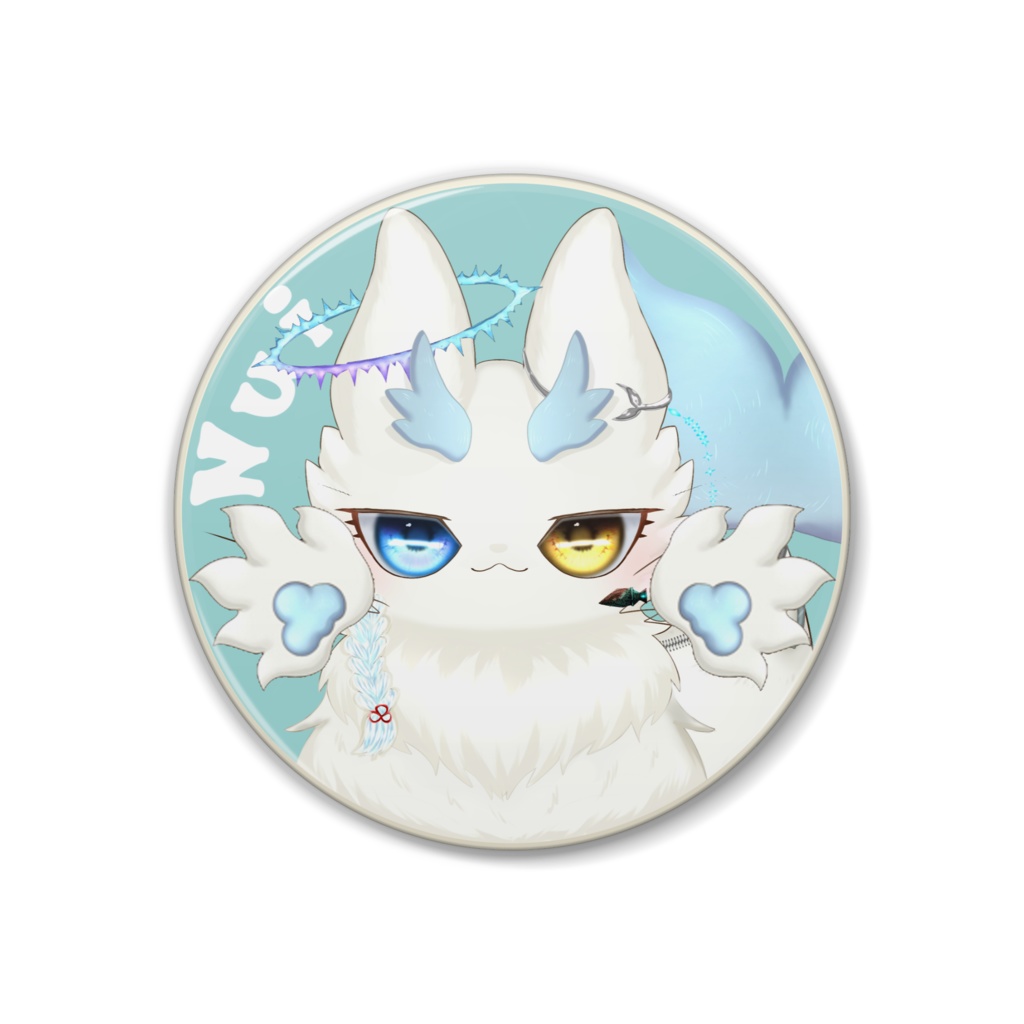 ぬい缶バッチ(中) - nui shop - BOOTH