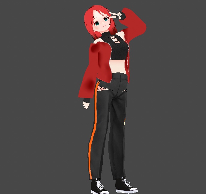 Vroid model (CAN EDIT) - twyla - BOOTH