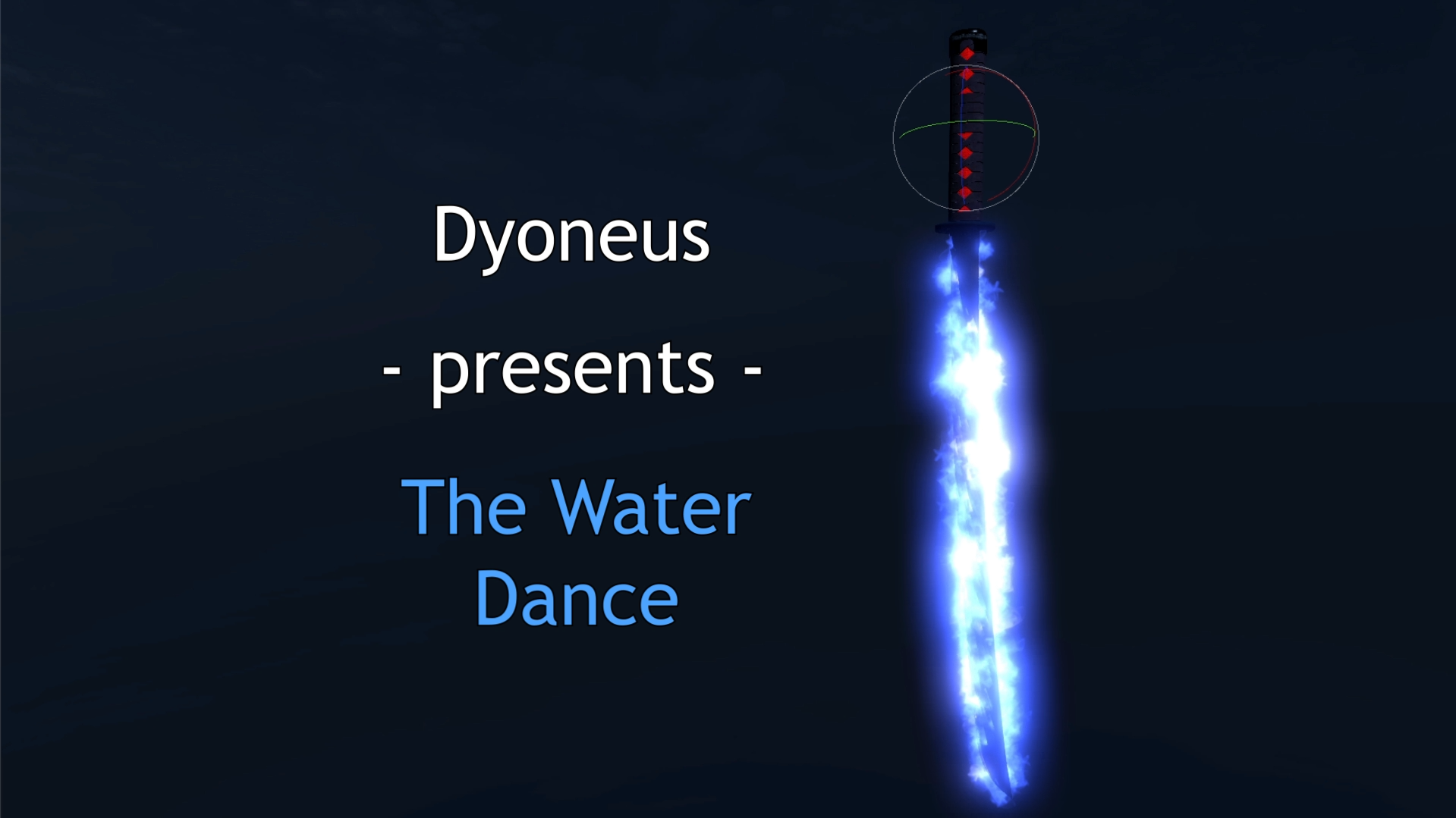 【Unity/VRChat】Water Dance Sword ( Effects + Sword ) - Dyoneus - BOOTH