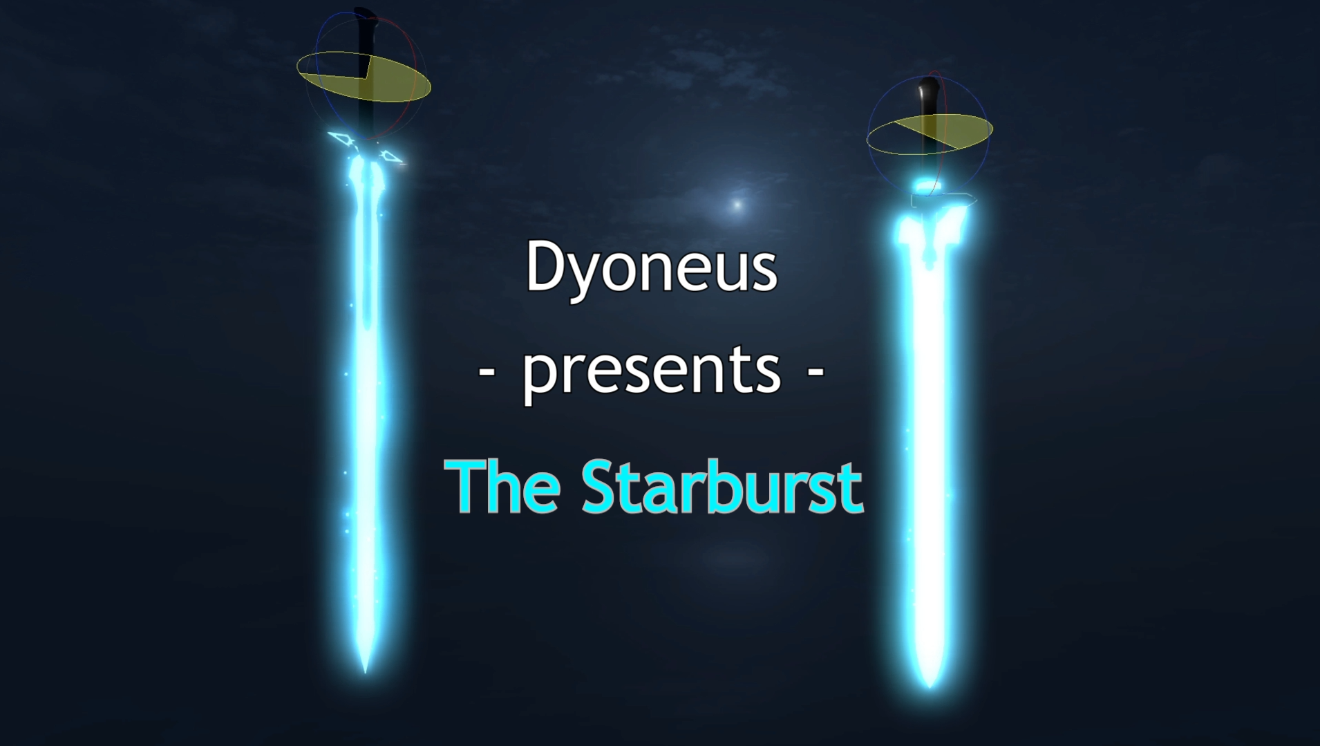 【Unity/VRChat】Starburst Sword ( Effects + Swords ) - Dyoneus - BOOTH