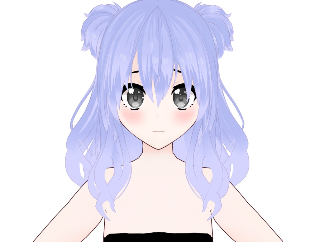 [Vroid] Anime hair texture 9 colors 髪の質感 / 色 - Hachi - BOOTH