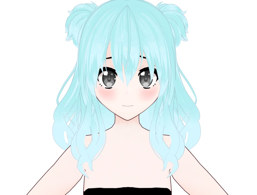 [Vroid] Anime hair texture 9 colors 髪の質感 / 色 - Hachi - BOOTH