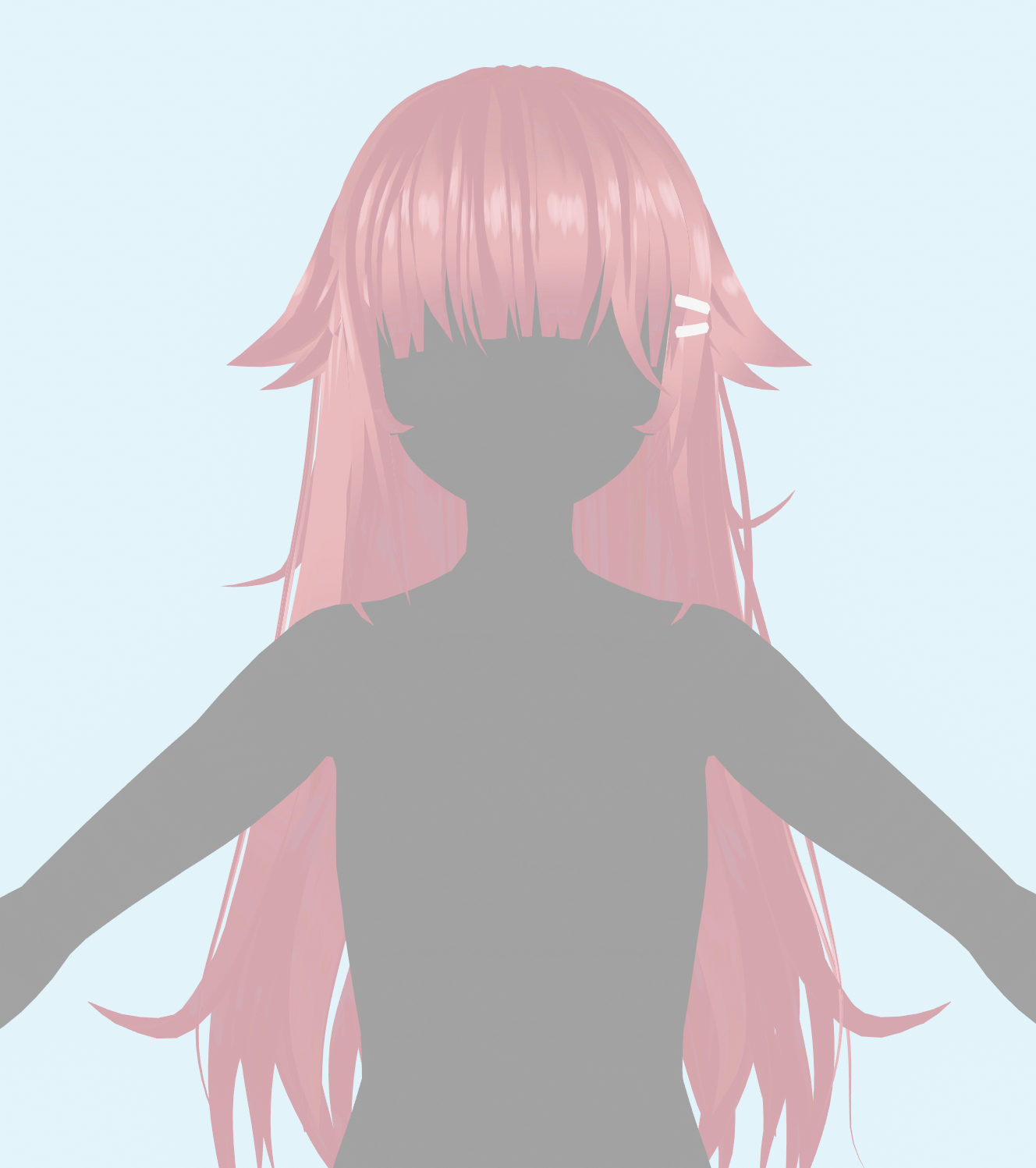 【VRoid 】♥ Hair Textures♥ 髪の色 18 colors includes normal, vibrant and ...