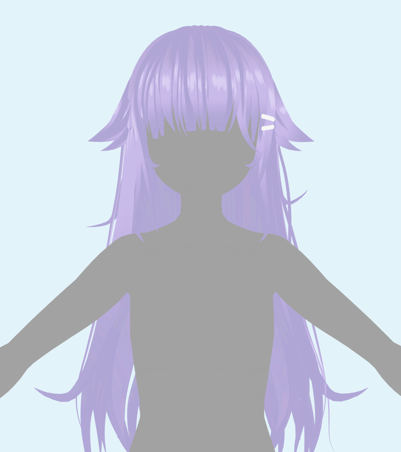 【VRoid 】♥ Hair Textures♥ 髪の色 18 colors includes normal, vibrant and ...