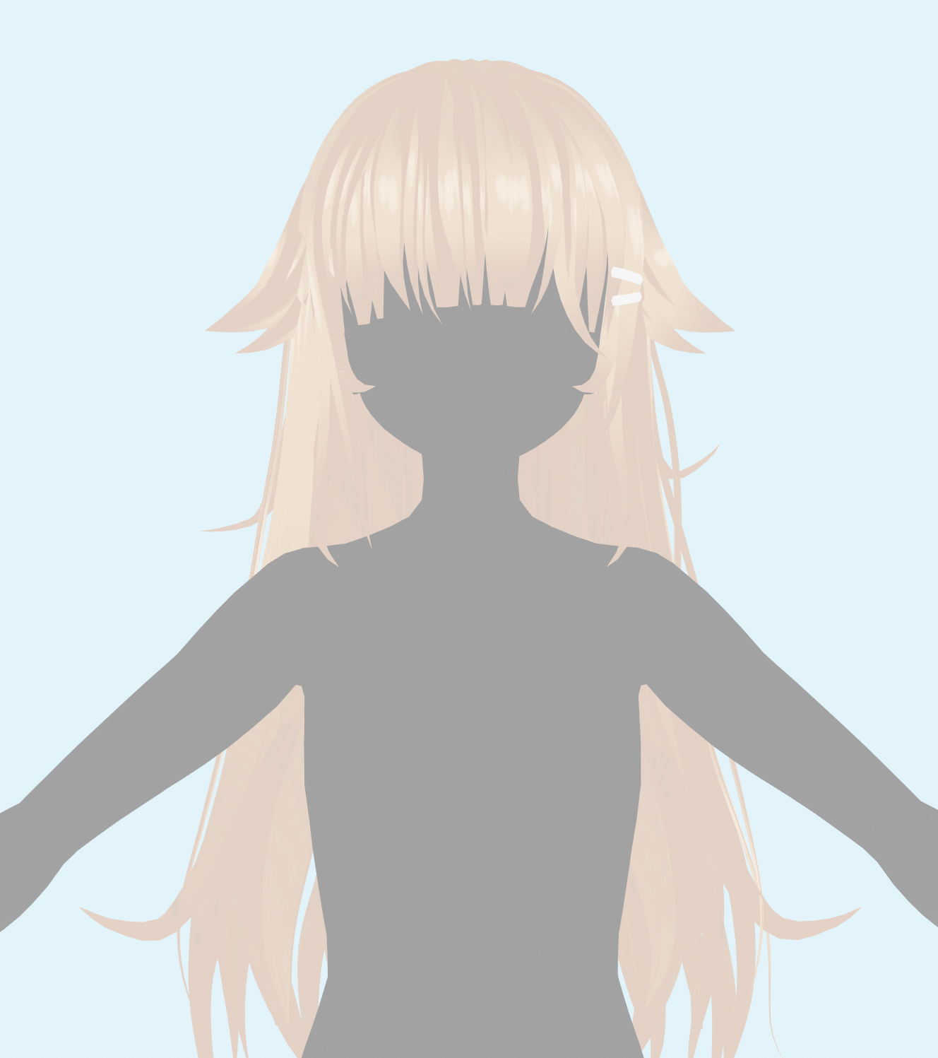 【VRoid 】♥ Hair Textures♥ 髪の色 18 colors includes normal, vibrant and ...