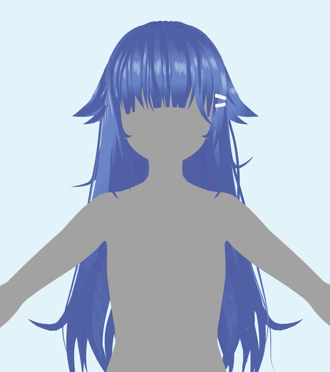 【VRoid 】♥ Hair Textures♥ 髪の色 18 colors includes normal, vibrant and ...