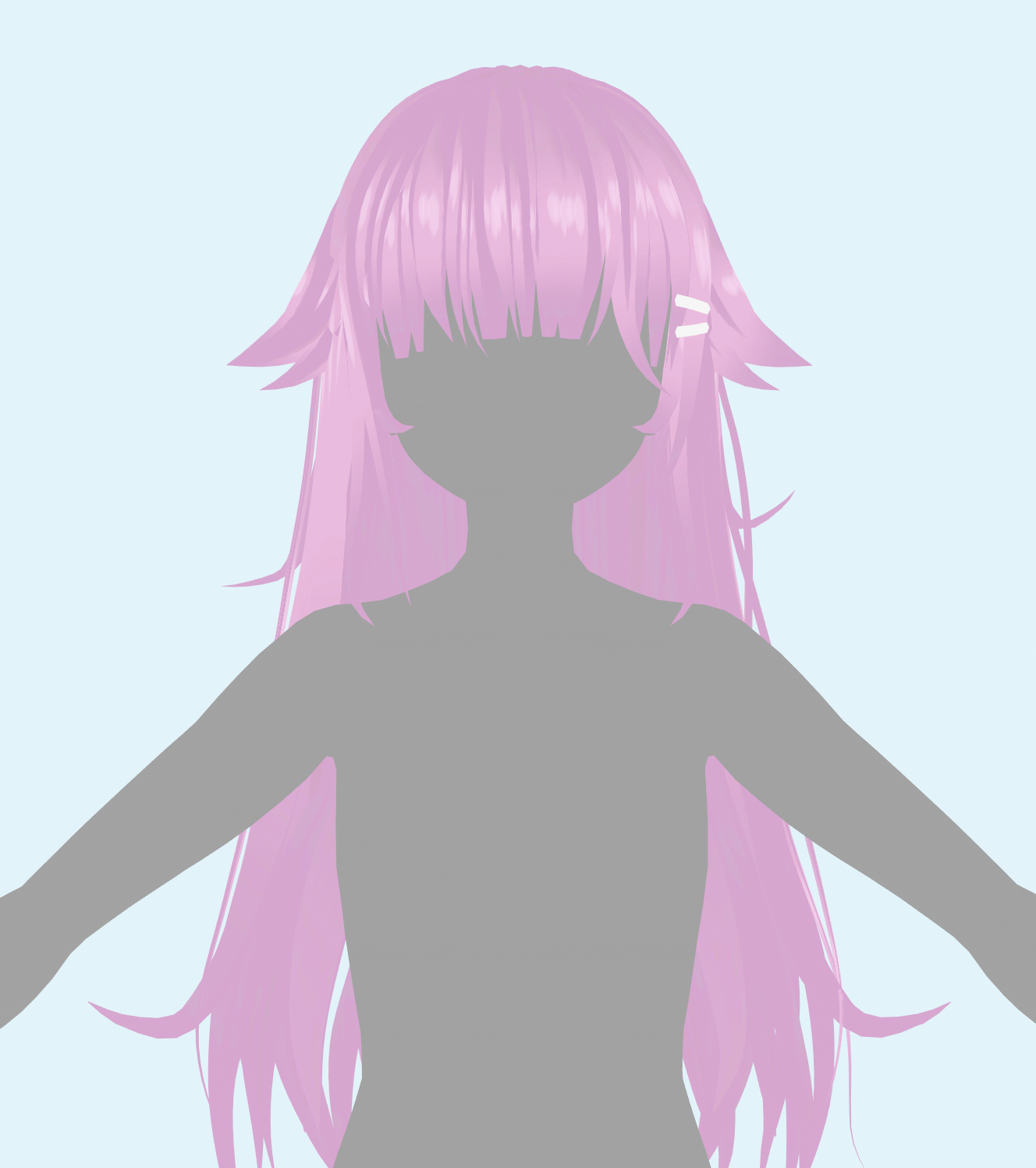 【VRoid 】♥ Hair Textures♥ 髪の色 18 colors includes normal, vibrant and ...