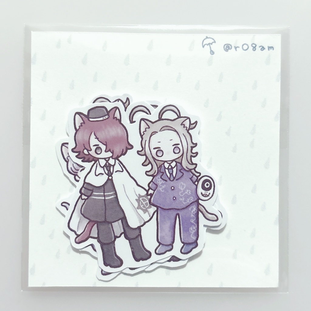 フレークシール - ꒰ ՞•ﻌ•՞ ꒱ - BOOTH