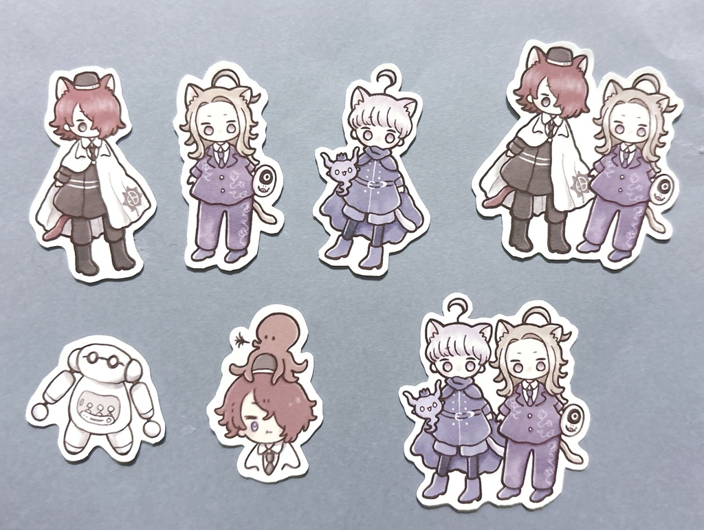 フレークシール - ꒰ ՞•ﻌ•՞ ꒱ - BOOTH