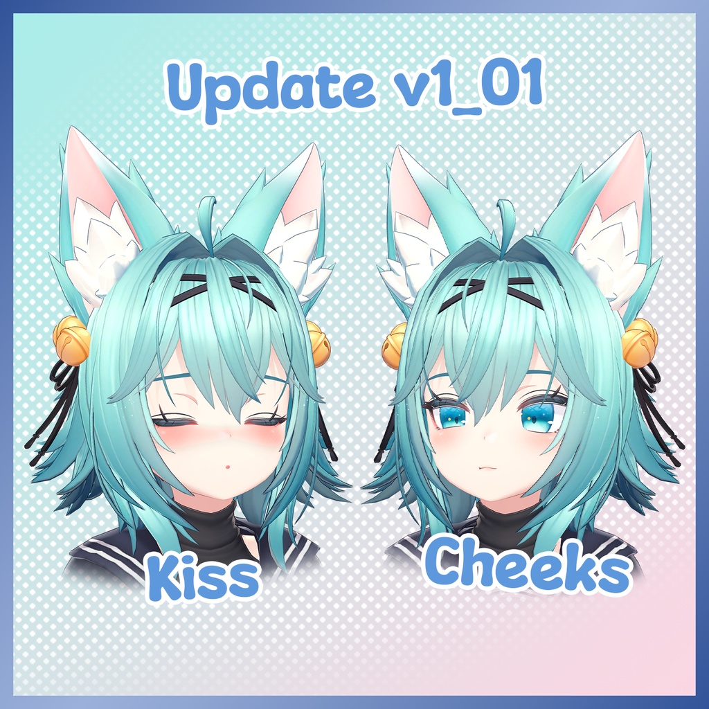 [竜胆] Rindo Body Contacts [VRCFury] - Bolllad - BOOTH