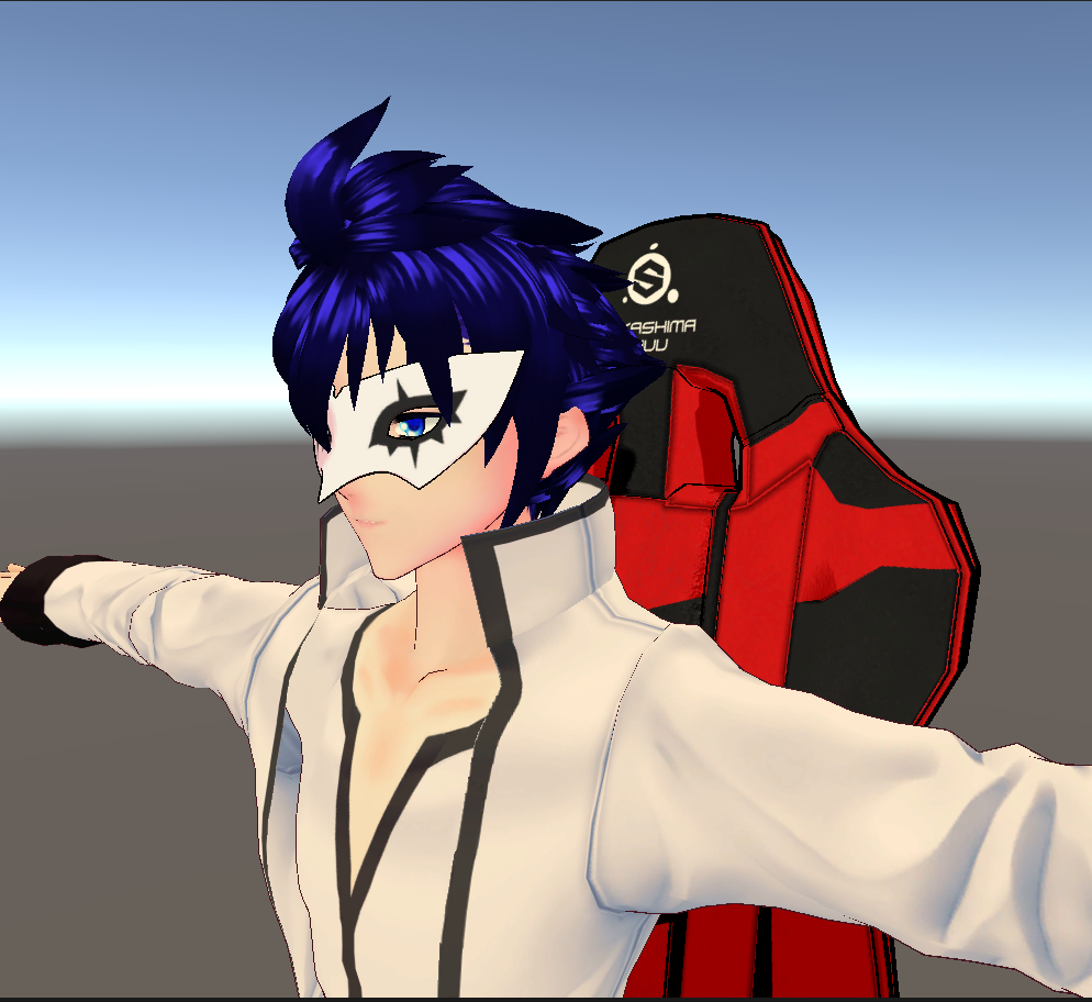 [VRM/Unity] Joker Mask - Nakashimaryuu's 3D Assets - BOOTH