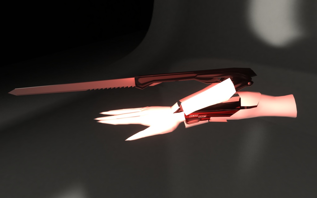 Arm Blades [FREE] [Original Mesh] - CHIMERIC SYSTEMS - BOOTH