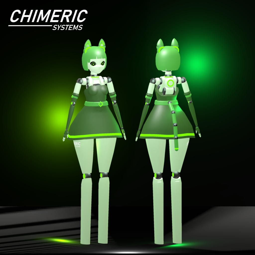 TABBY [Avatar] [Original] [VRChat] - CHIMERIC SYSTEMS - BOOTH