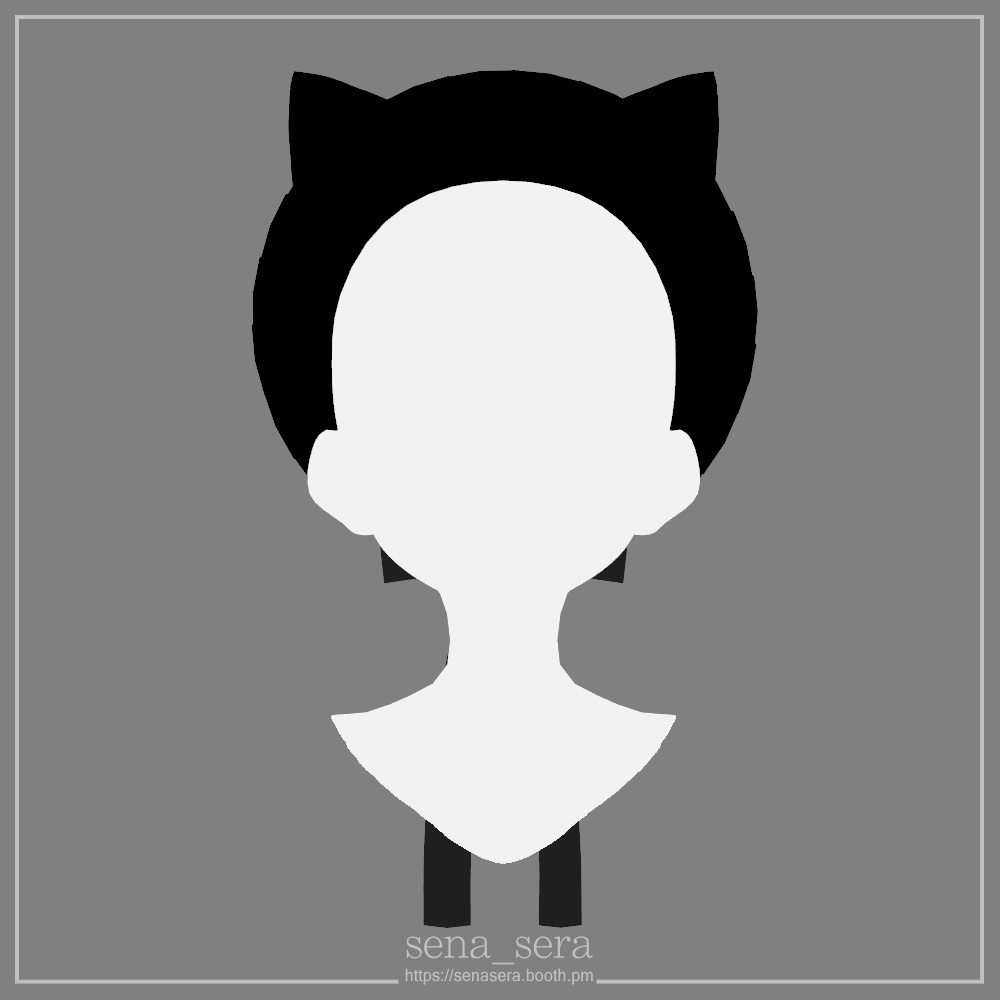 【VRoid】ねこみみベレー / Cat ear beret - sena_sera - BOOTH