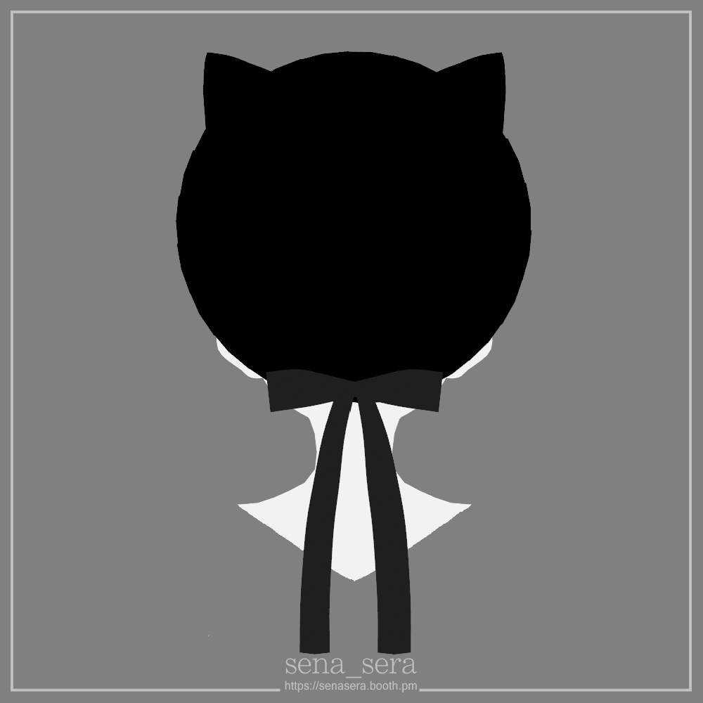 【VRoid】ねこみみベレー / Cat ear beret - sena_sera - BOOTH
