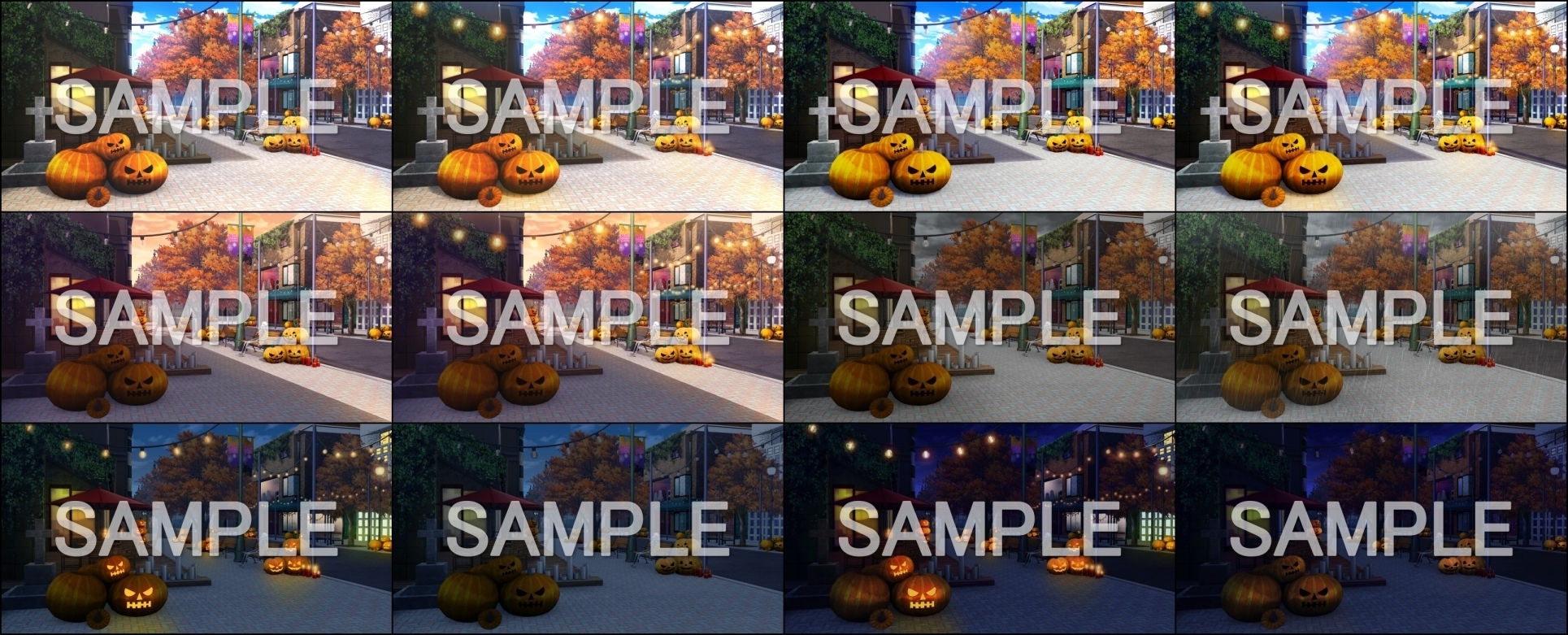 みにくる背景CG素材集『自然&秋編』part07(ブーストパック ハロウィン)【背景素材集＋動く背景】 - 背景専門店みにくる - BOOTH