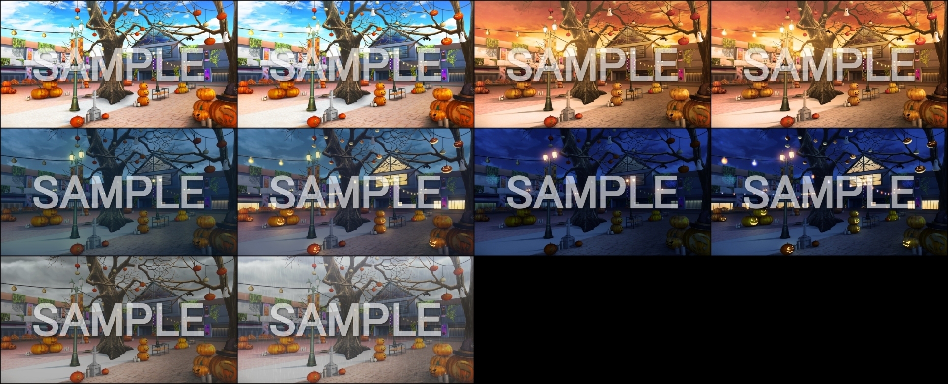 みにくる背景CG素材集『自然&秋編』part07(ブーストパック ハロウィン)【背景素材集＋動く背景】 - 背景専門店みにくる - BOOTH