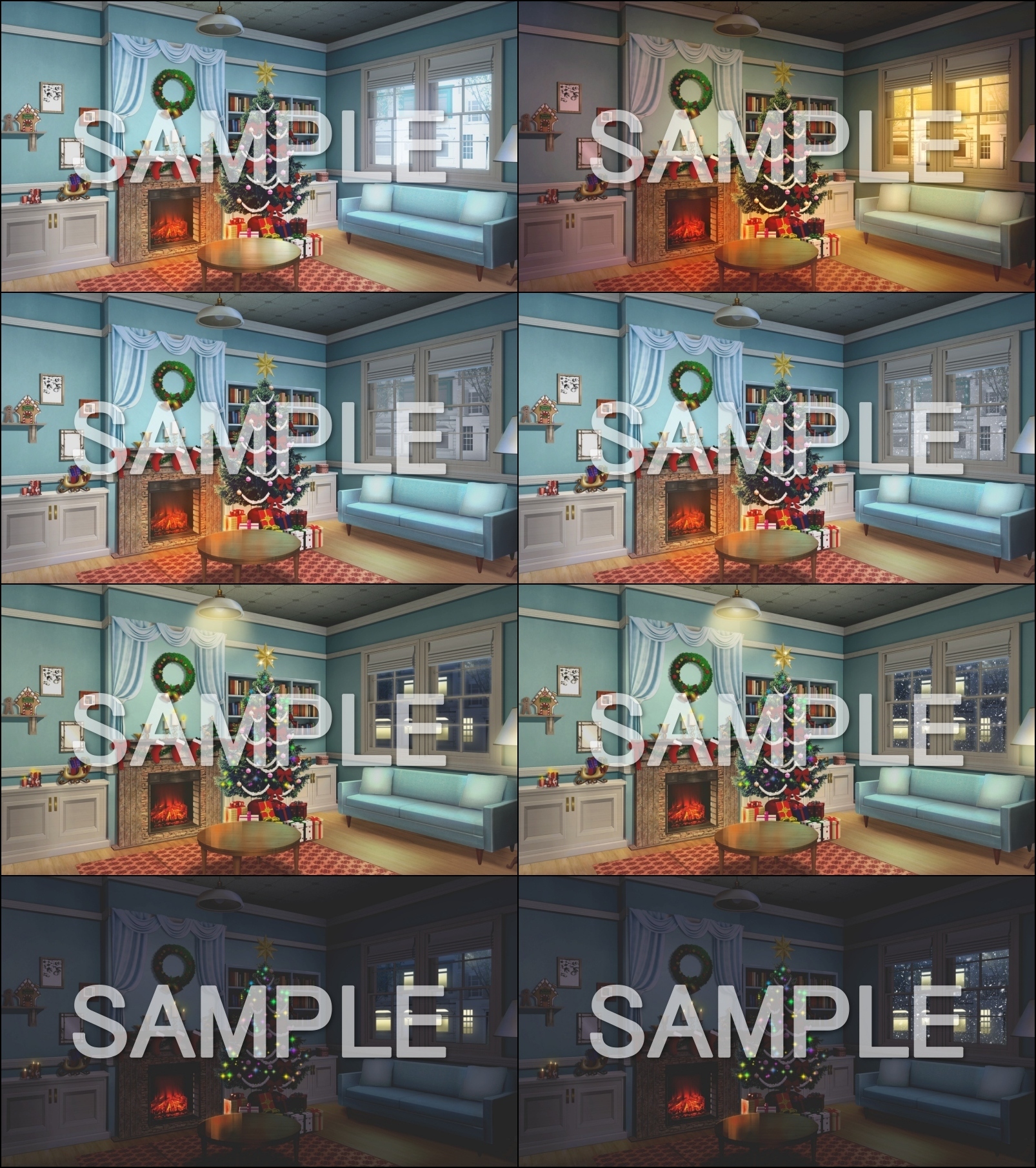 みにくる背景CG集『クリスマス編』特別版part02 - 背景専門店みにくる - BOOTH