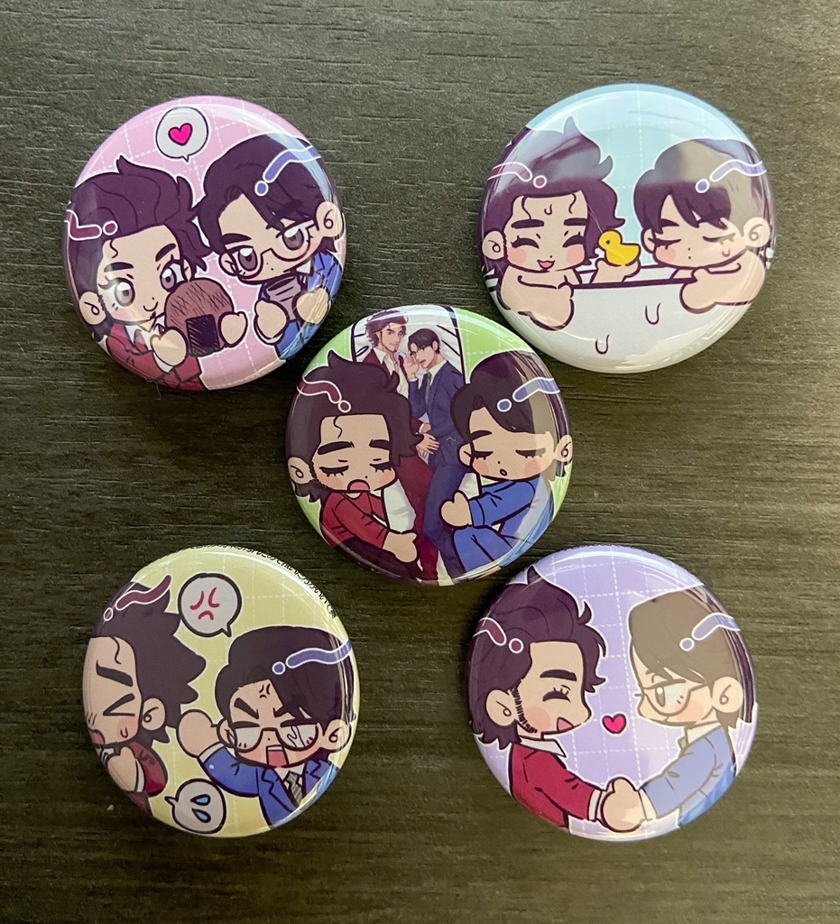 イチ若シールラリー使用 缶バッジ - Brave-YM - BOOTH