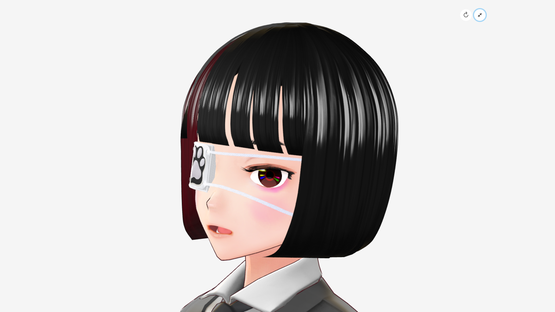 [FBX] 眼帯（肉球）🪙 - RX Factory - BOOTH