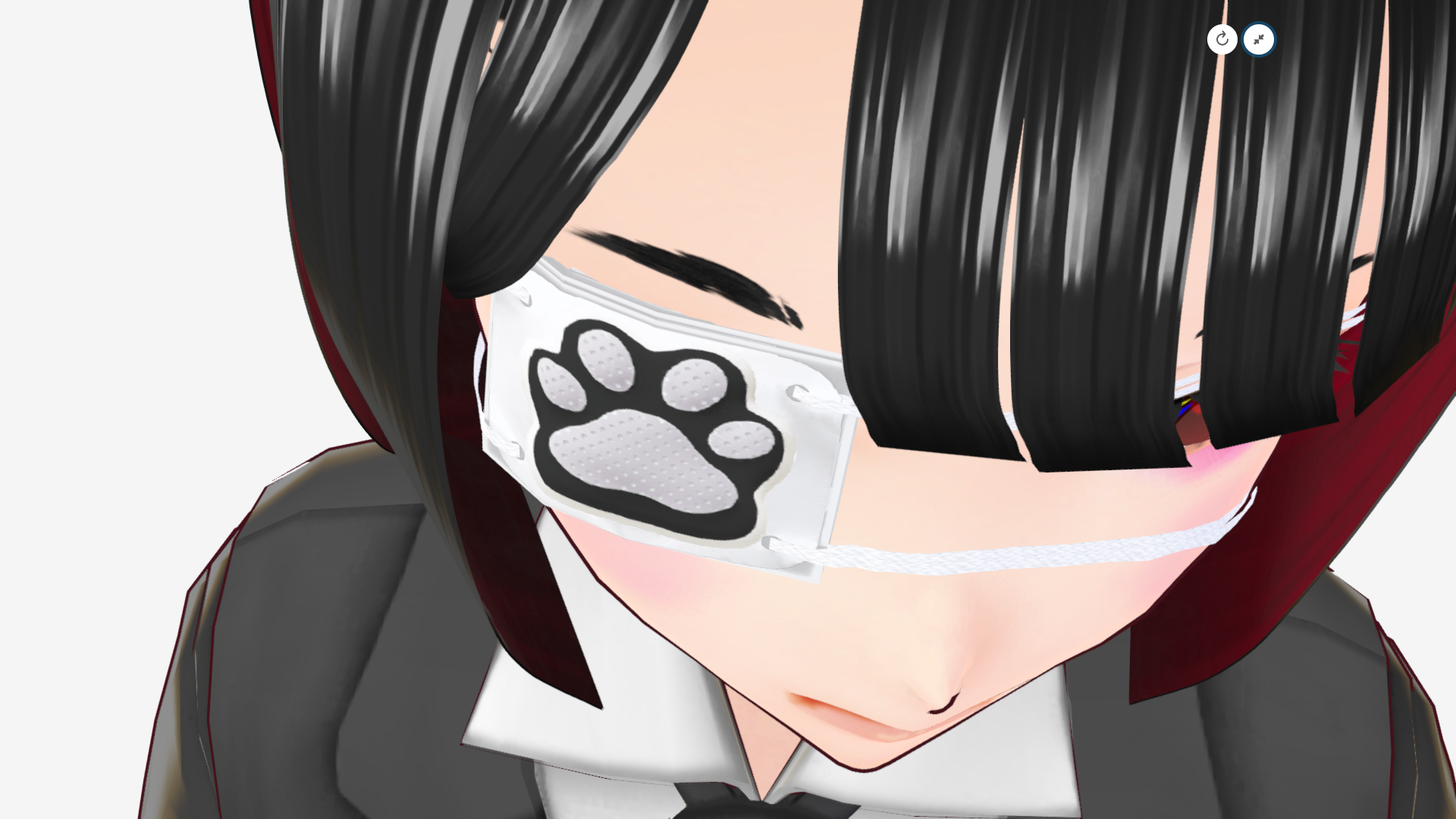 [FBX] 眼帯（肉球）🪙 - RX Factory - BOOTH