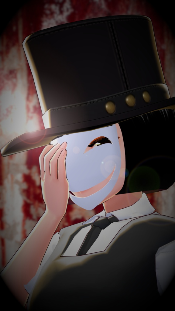 [FBX] [無料+] スマークマスク(smirk mask)🪙 - RX Factory - BOOTH