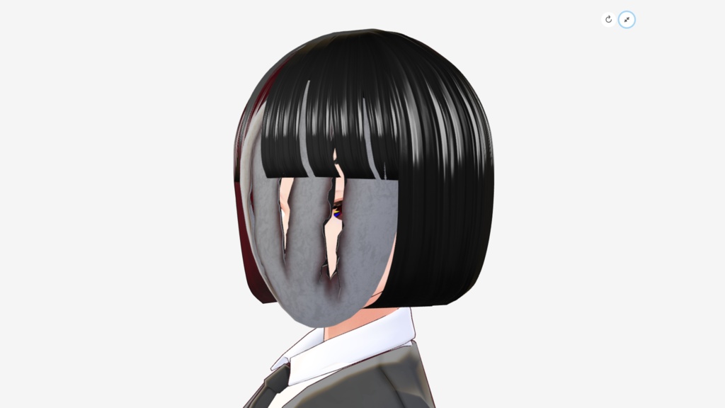 [FBX] ペインマスク（pain mask） 🪙 - RX Factory - BOOTH