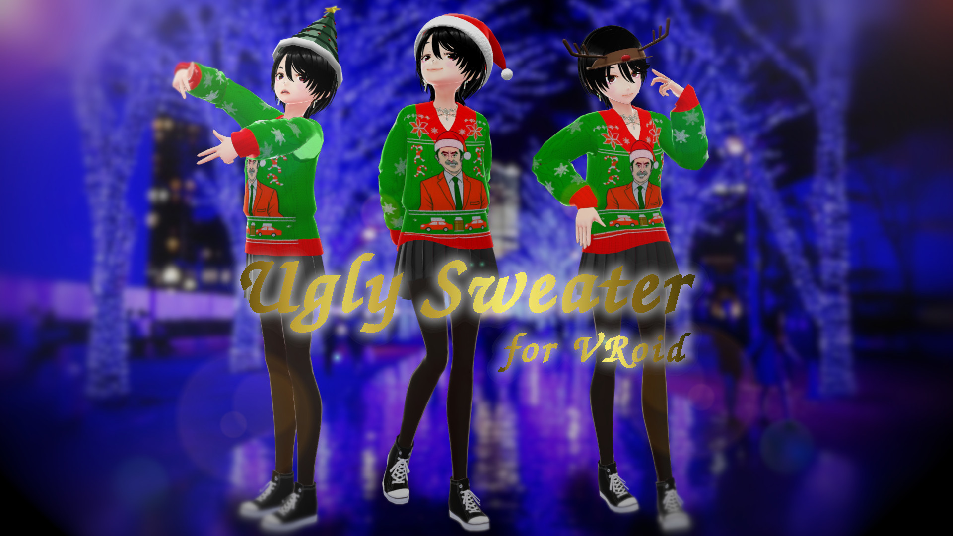 [VRoid or FBX] ダサセーター（カルロスゴーン） - RX Factory - BOOTH