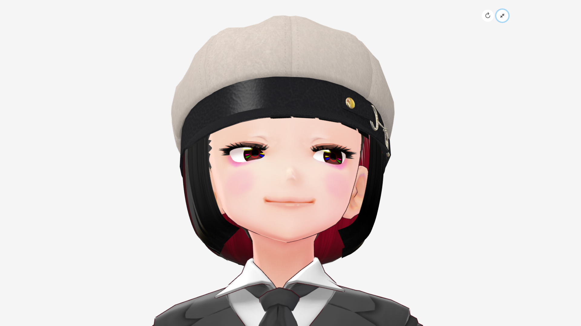 [FBX] キャップ（レザーレット・バックルクロージャー）🪙 - RX Factory - BOOTH