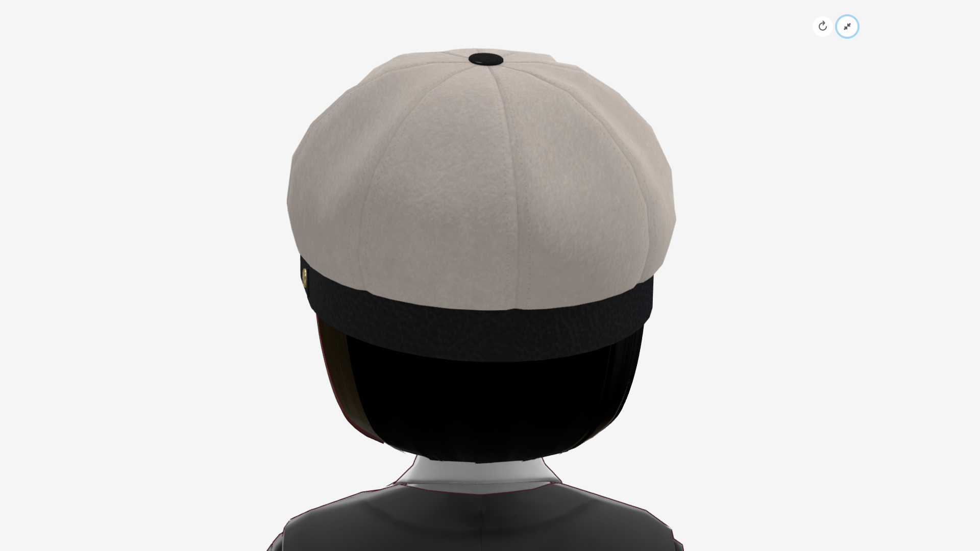 [FBX] キャップ（レザーレット・バックルクロージャー）🪙 - RX Factory - BOOTH