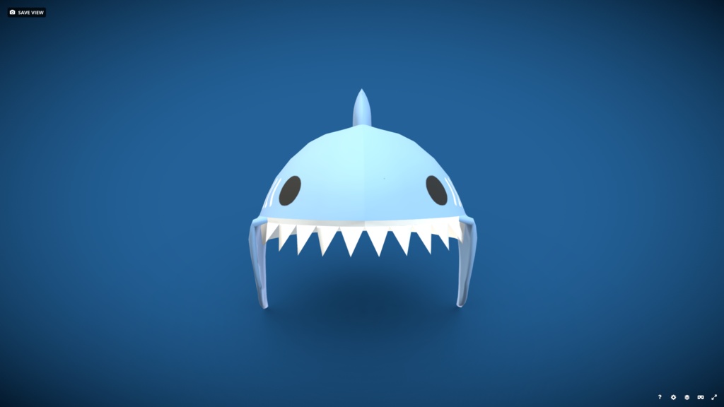 [FBX] シャークハット - RX Factory - BOOTH