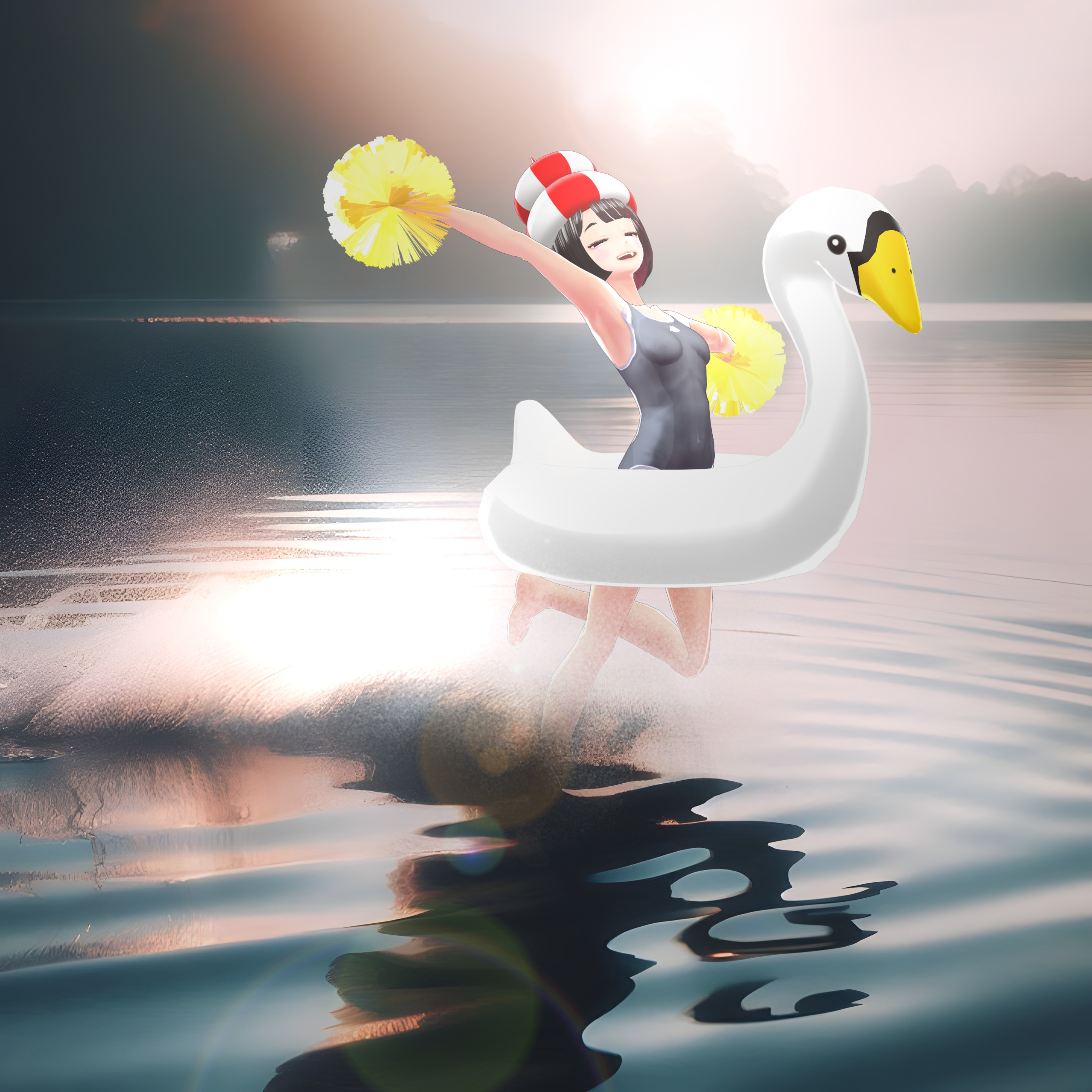 [FBX|GLB] ターンマーク（キョーテーハニー）🪙 - RX Factory - BOOTH