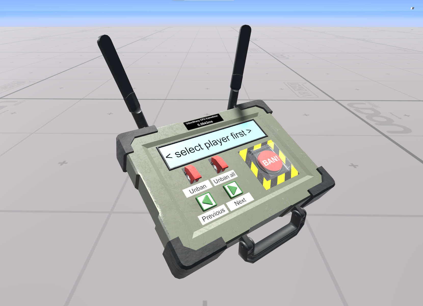 Udon Admin Panel for VRChat Worlds [SDK3] - Reimajo - BOOTH