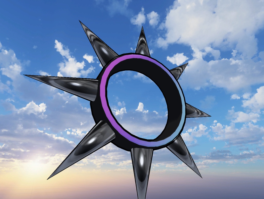 Spike Bracelet / Collar for VRChat - yisto - BOOTH