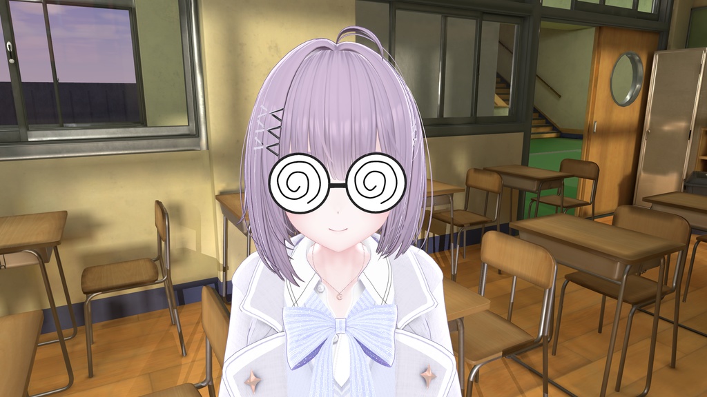 【VRChat】BangBang Glasses - kes - BOOTH